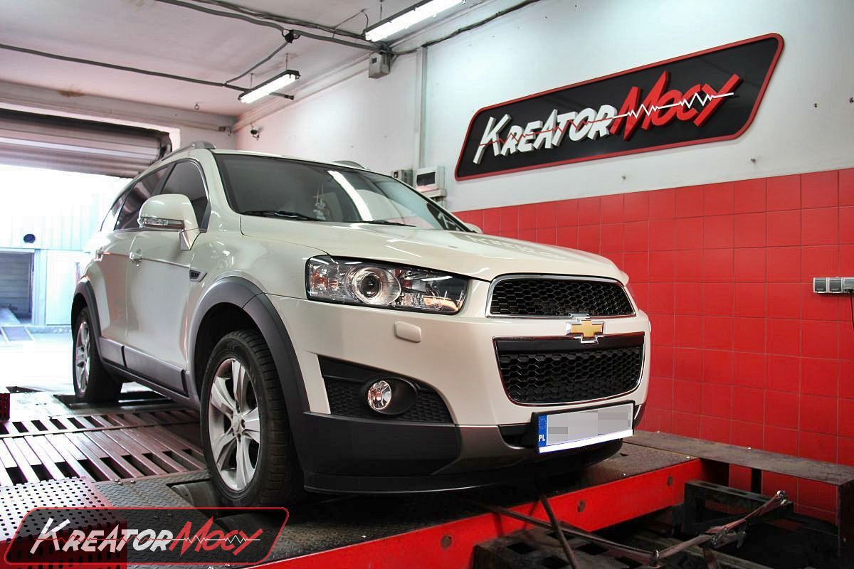 Chip tuning Chevrolet Captiva 2.2 VCDI 184 KM | Kreator Mocy